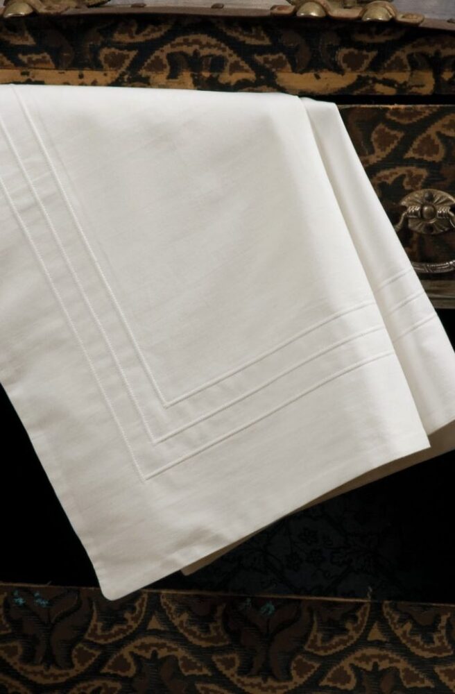 ITALIAN Cotton Sheets VENEZIA IVORY | 800 TC – Linen Boutique